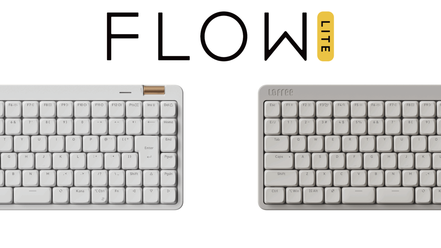 Lofree、分割スペースバーでJIS配列対応の静音メカニカルキーボード『Flow Lite JIS』予約開始 | デジタルマガジン